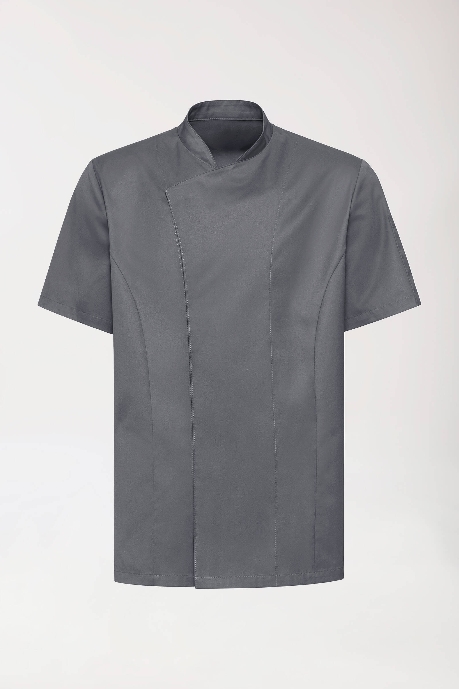 Gastro Kochjacke Herren - 1/2 Arm steingrau | profi dress