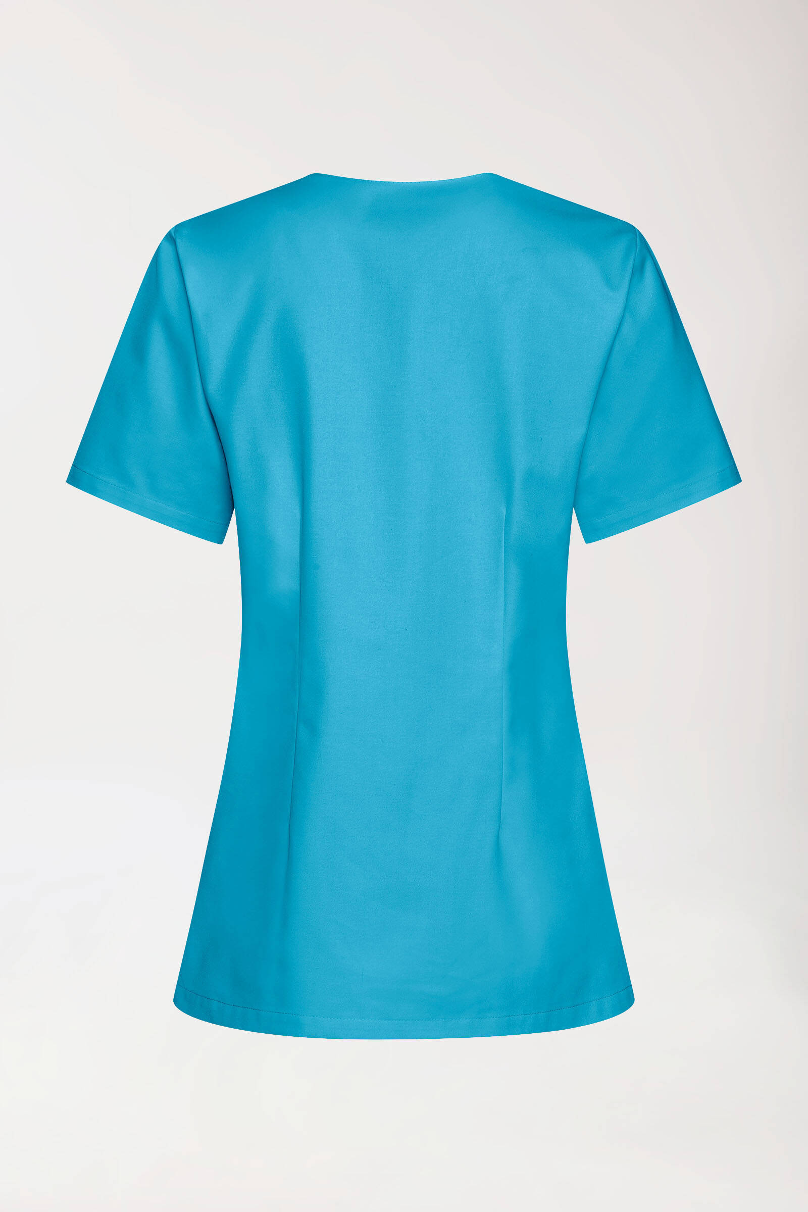 oversteektuniek dames - V-hals turquoise | CLINIC DRESS